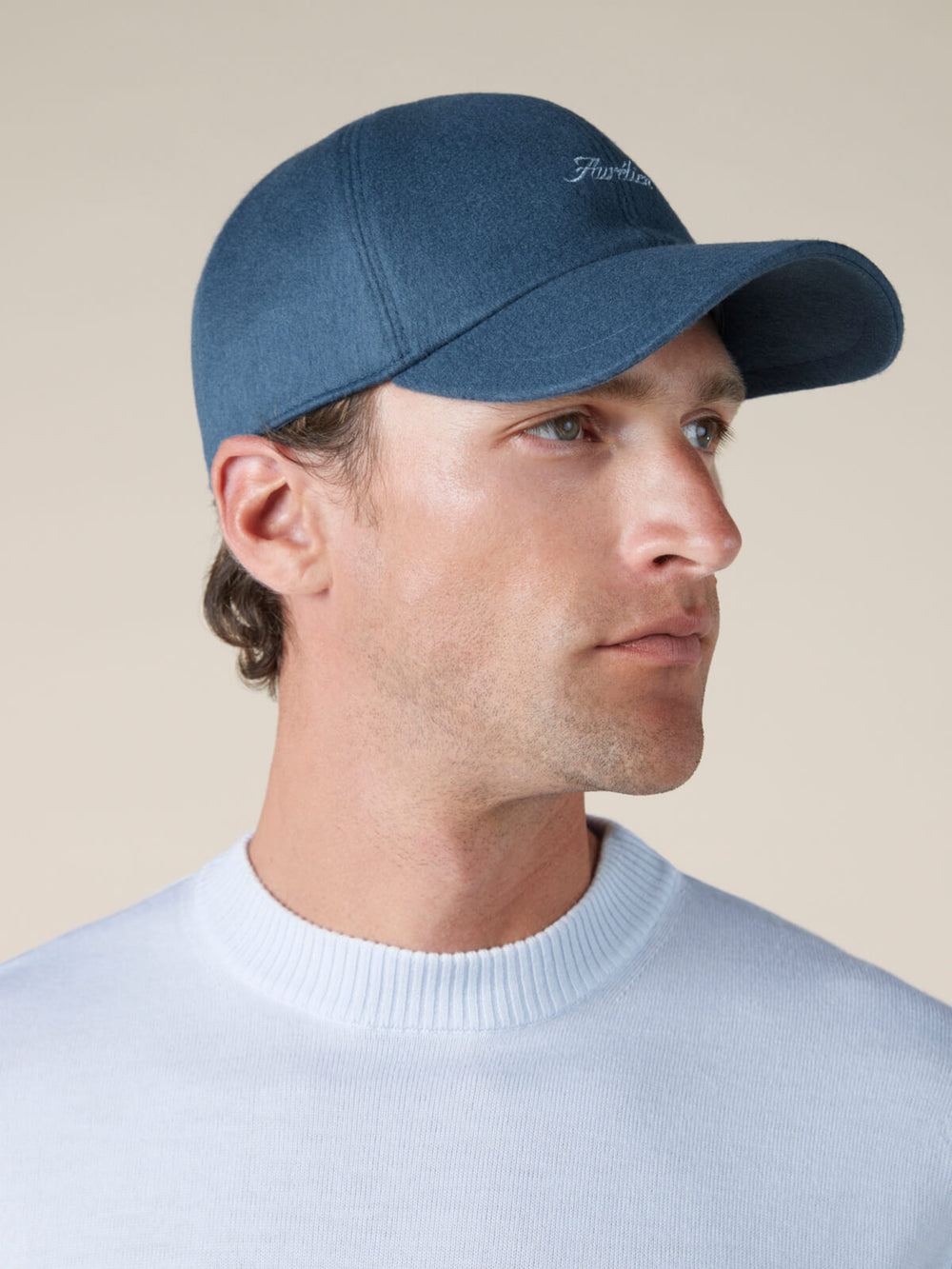 Aurélien | Steel Blue Baseball Cap