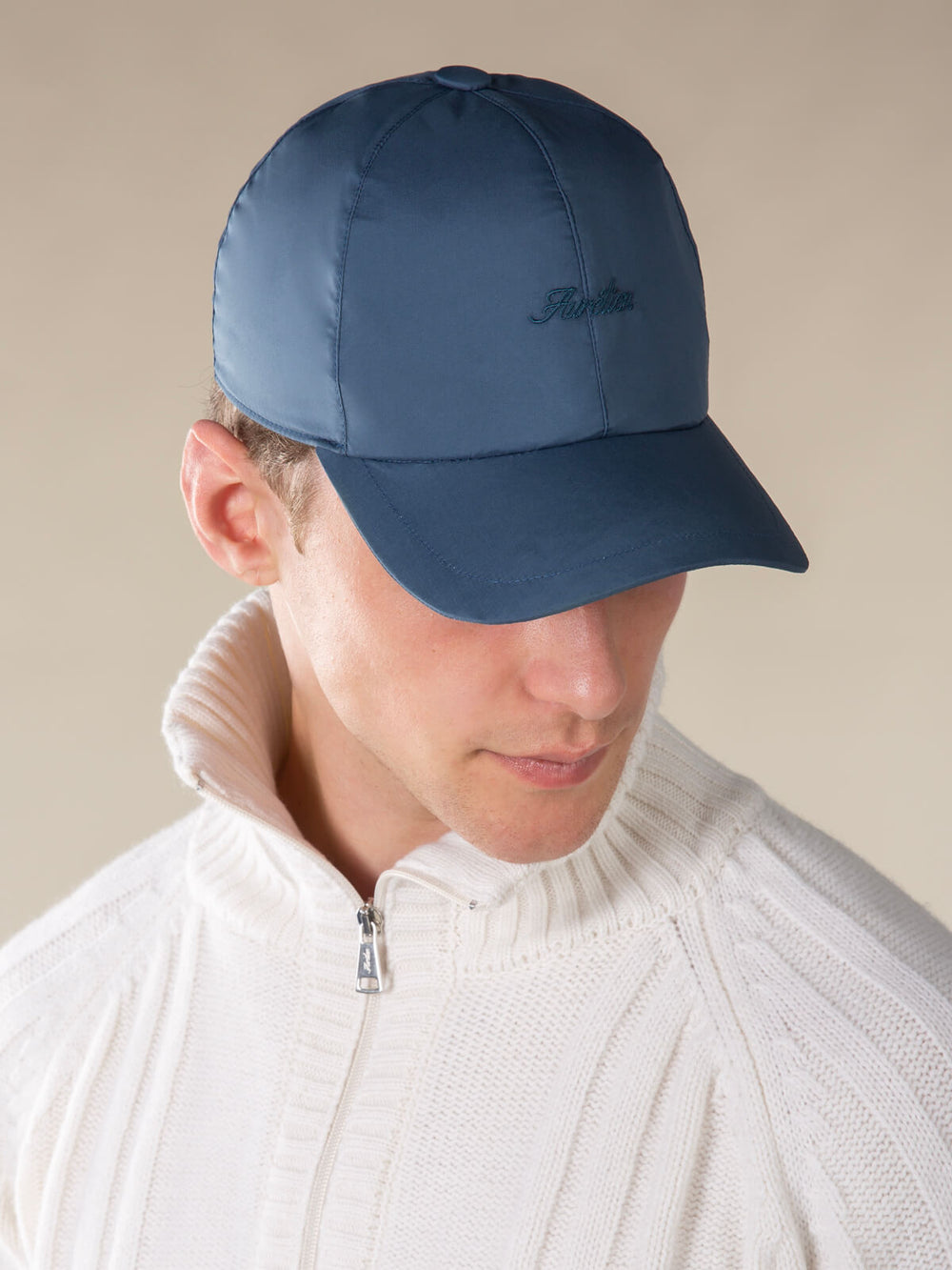 Aurélien | Steel Blue Baseball Cap