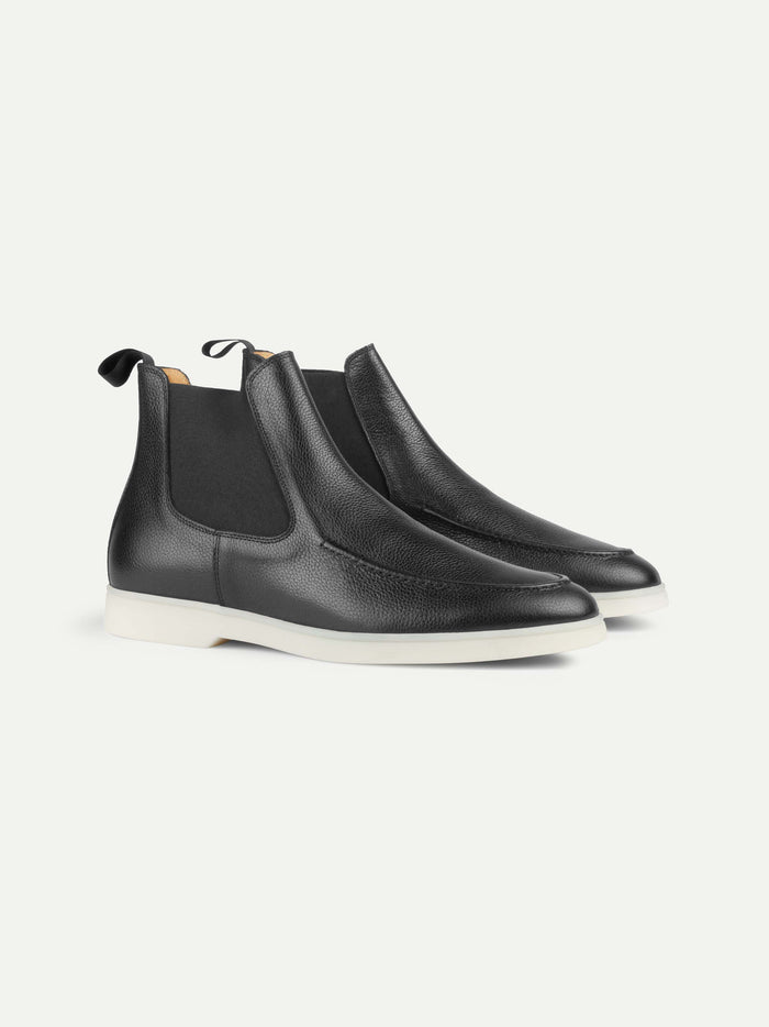 Aurélien | City Chelsea Boots Black Grain