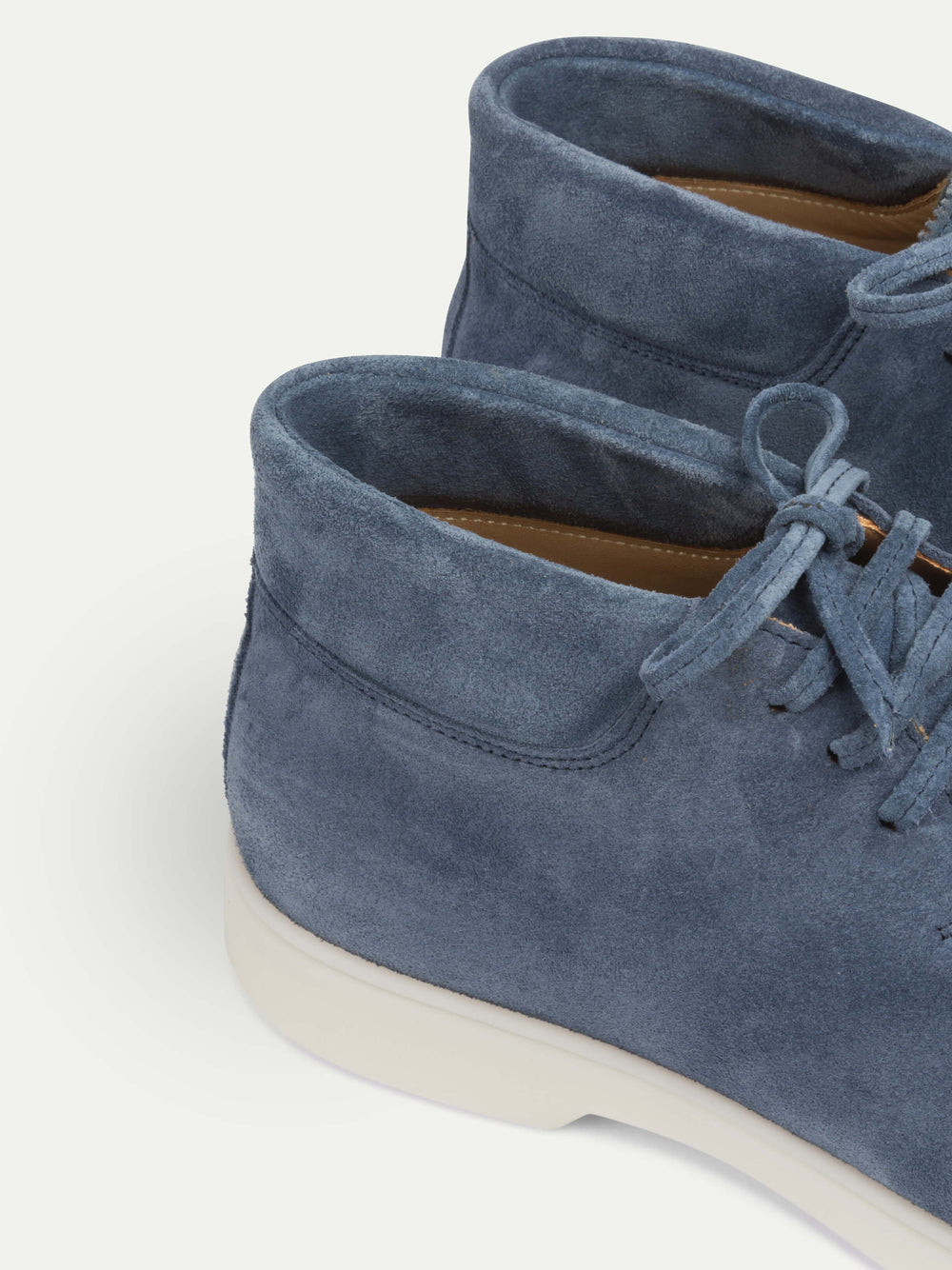 Aurélien | Racing Blue Suede Desert Boots