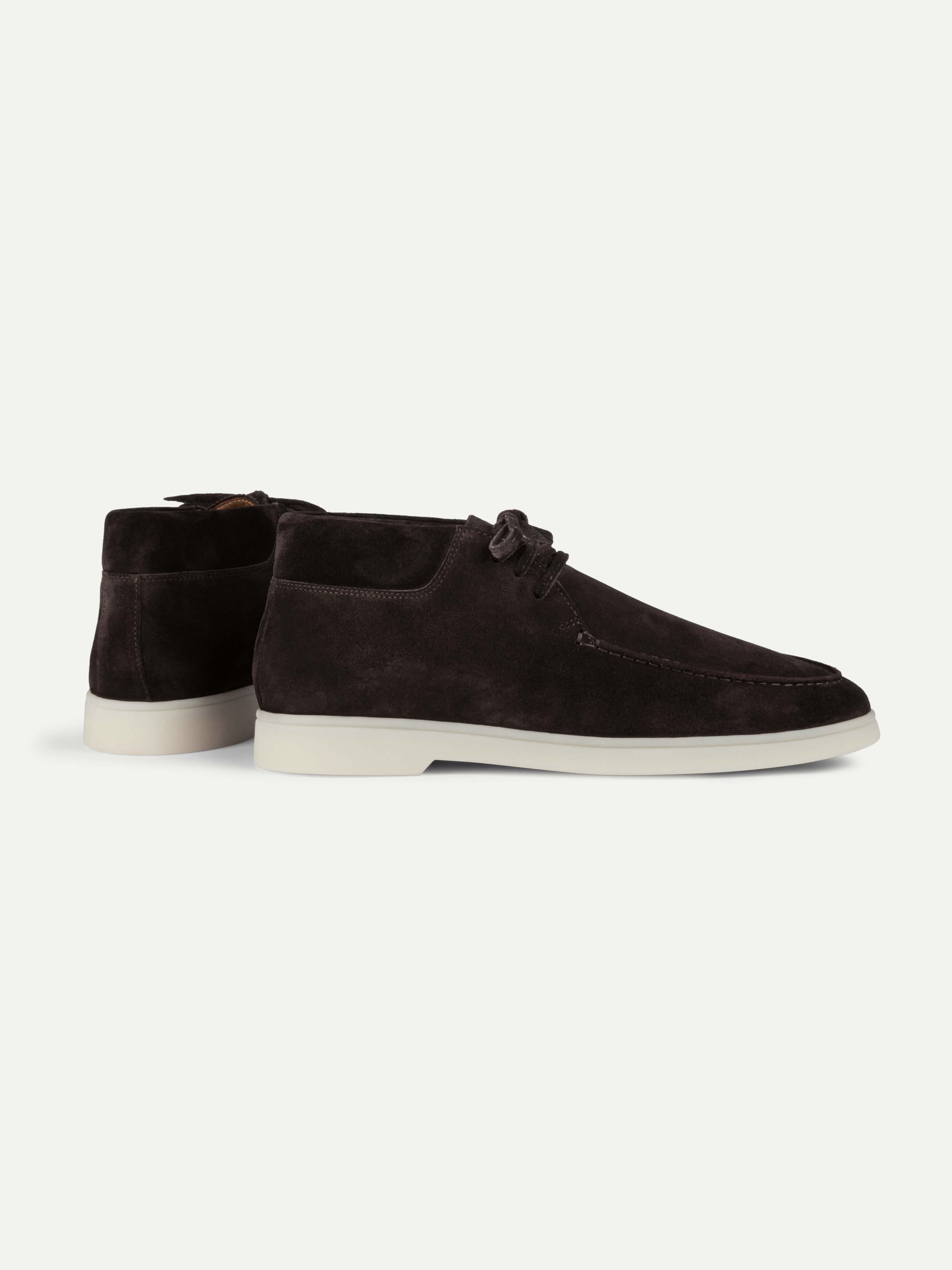 Aurélien | Warm Grey Suede Desert Boots