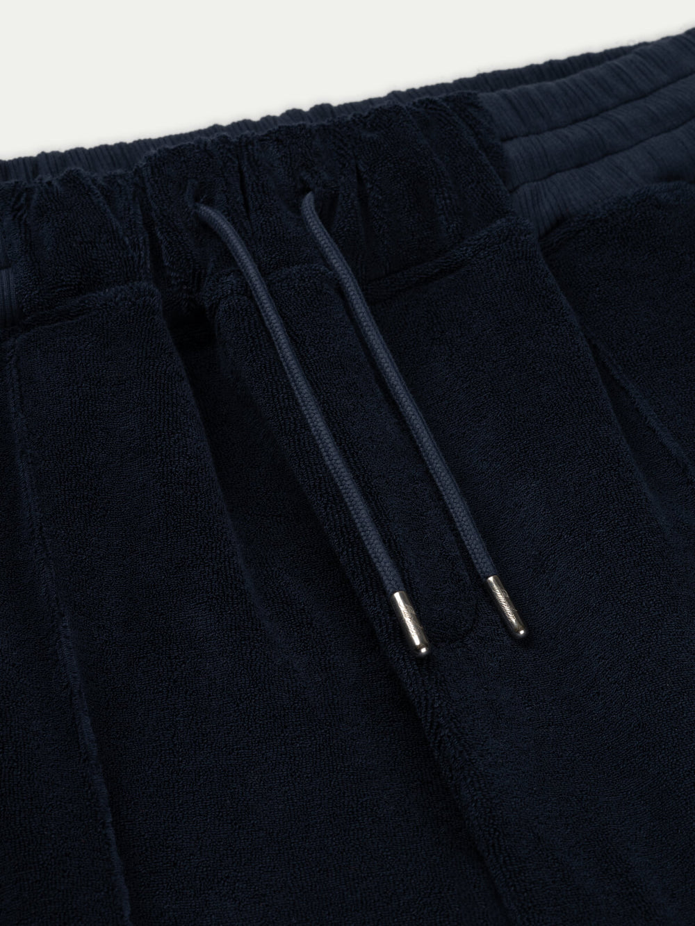 Aurélien | Navy Terry Towelling Trousers Sweatpants