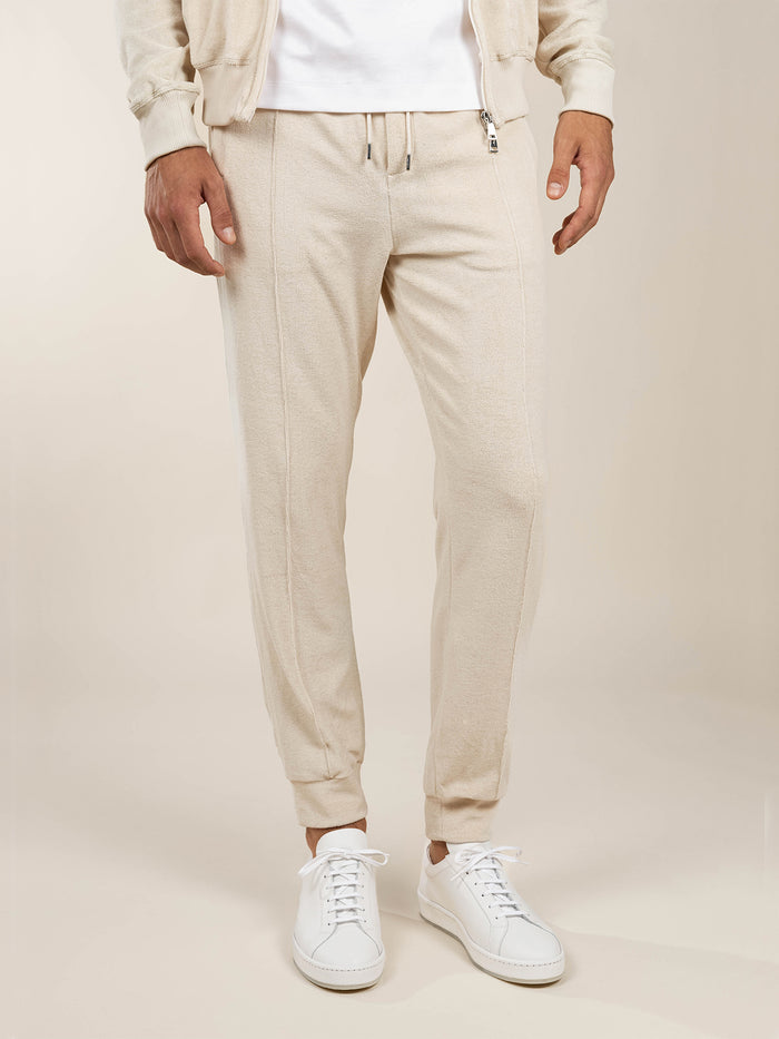 Aurélien | Shell Terry Towelling Trousers Sweatpants