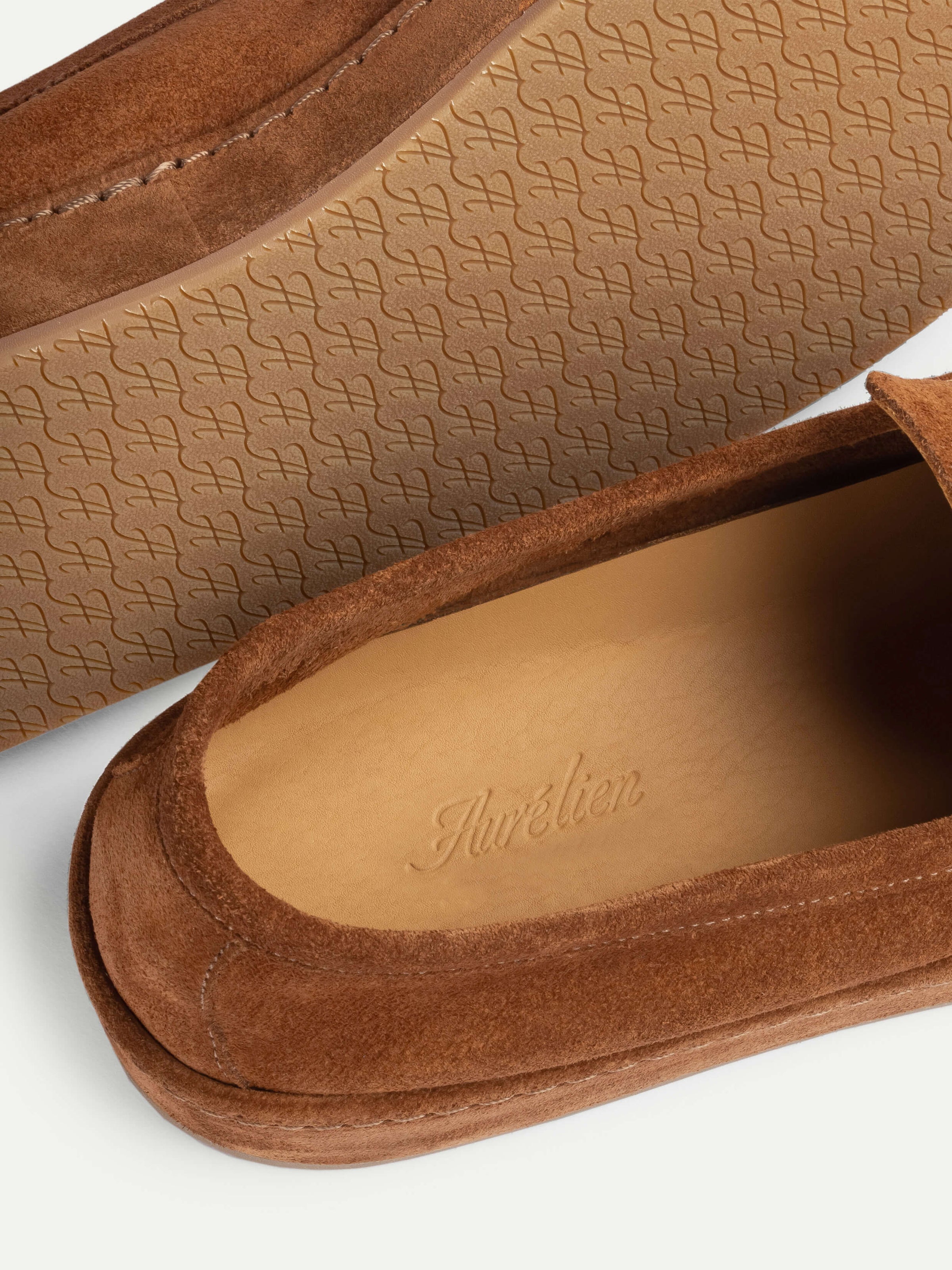 Aurélien | Caramel Suede Voyager Loafer