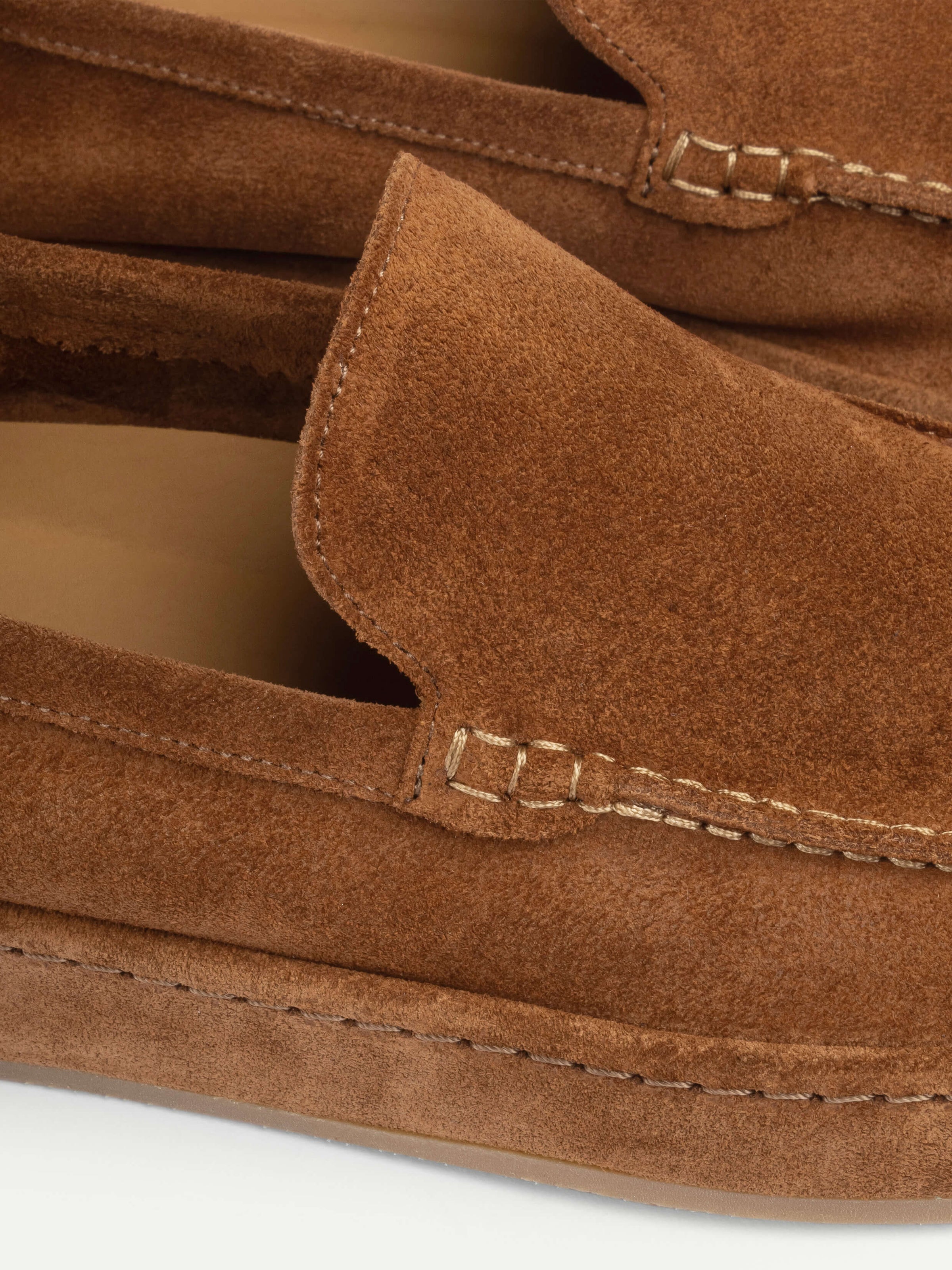 Aurélien | Caramel Suede Voyager Loafer