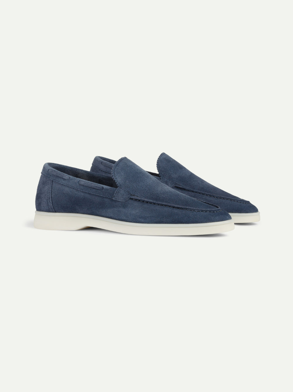 Aurélien | Racing Blue Suede Yacht Loafer