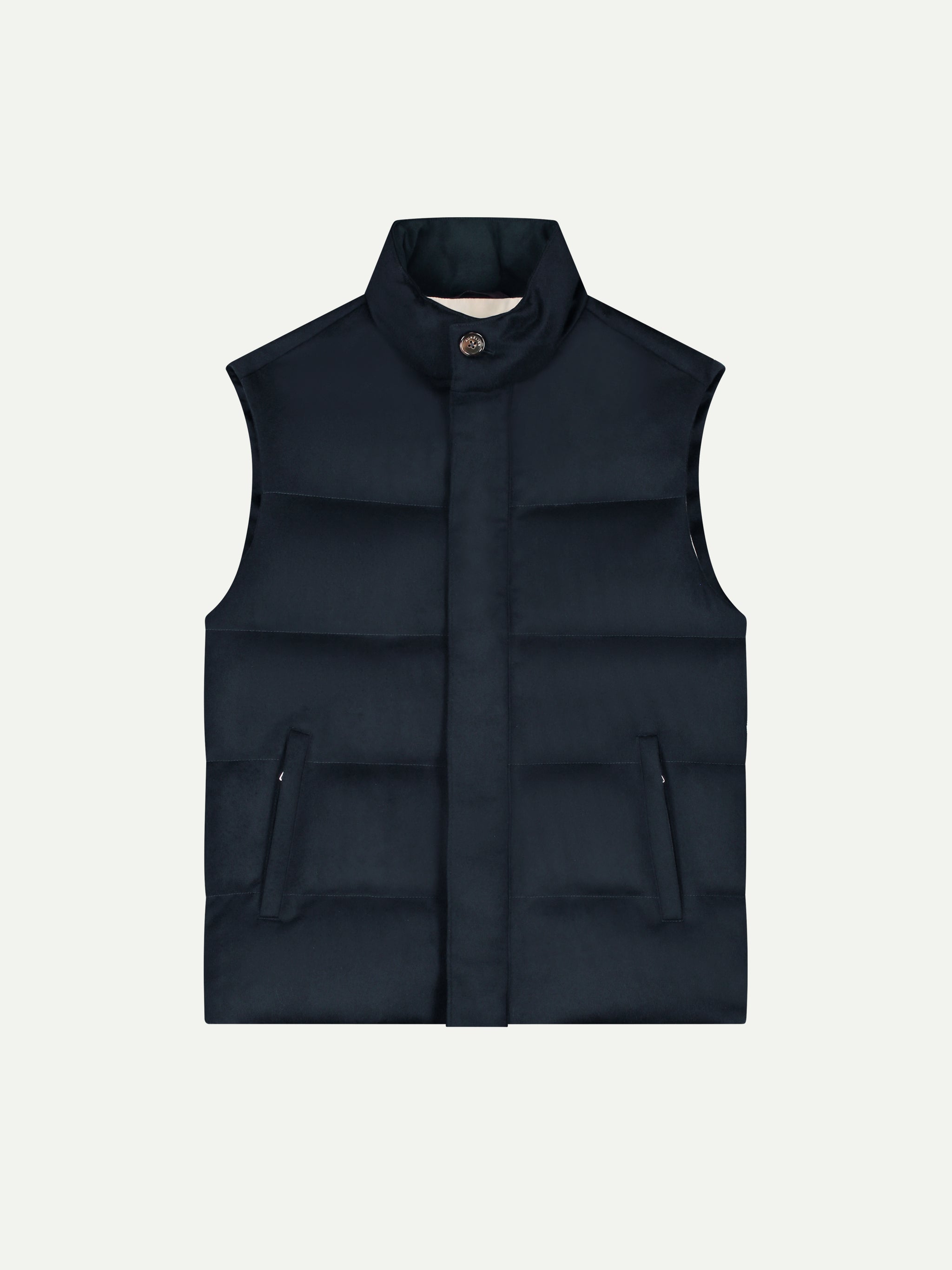 Aurélien | Navy Cashmere Body Warmer