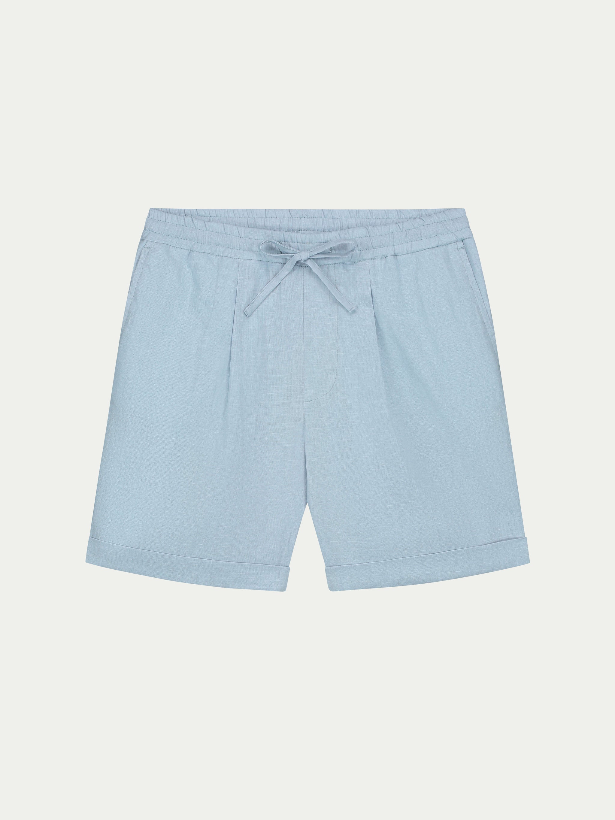 Aurélien | Light Blue Linen Shorts