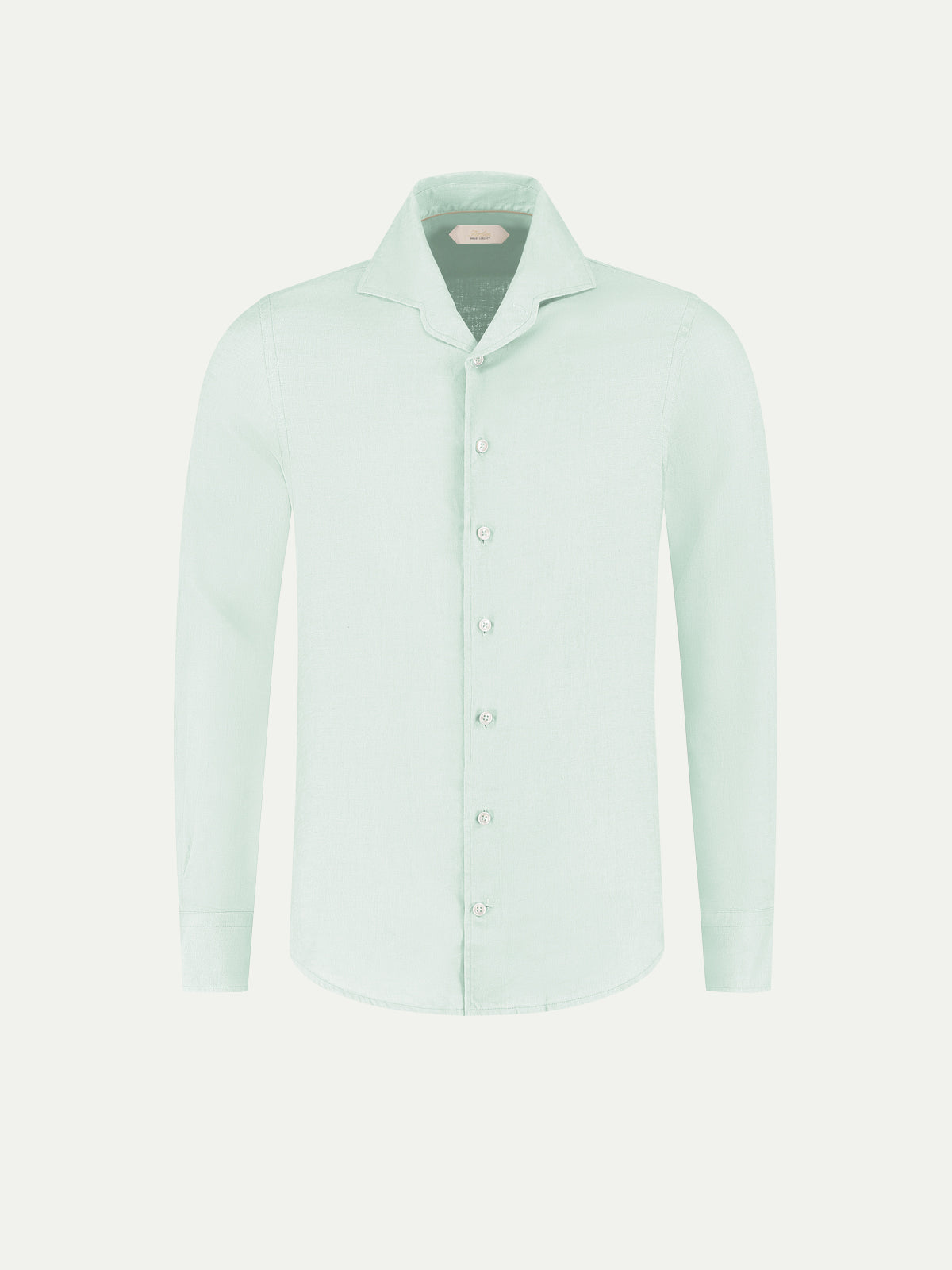 Aurélien | Light Aqua Linen Seaside Shirt