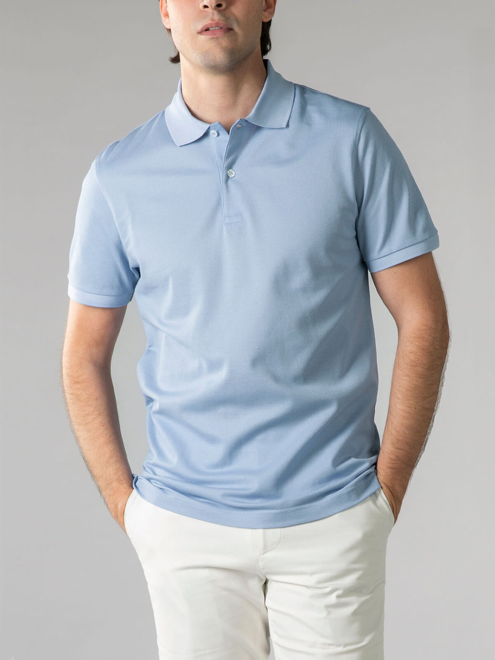 Aurélien | Light Blue Polo Shirt
