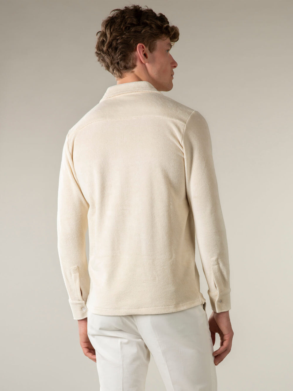 Aurélien | Shell Longsleeve Terry Towelling Resort Shirt
