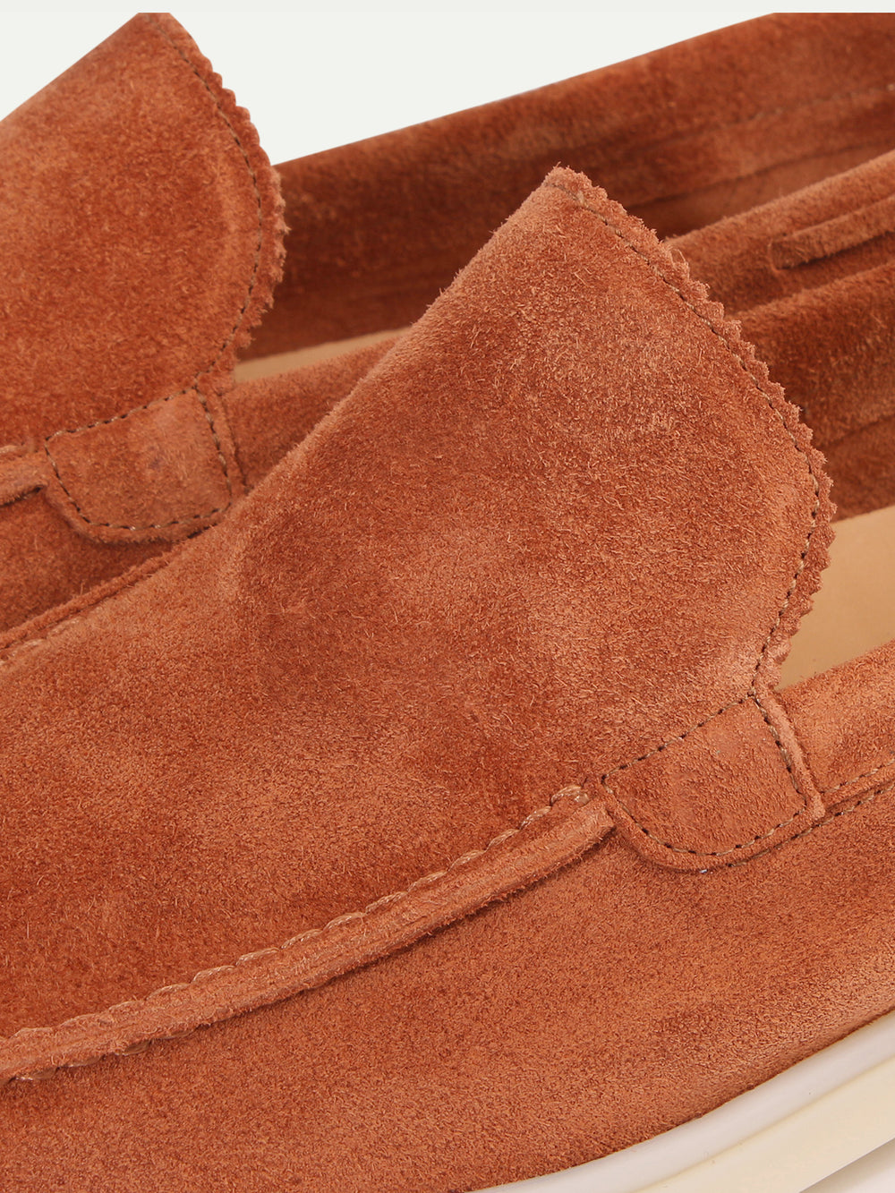 Aurélien | Rust Suede Yacht Loafer