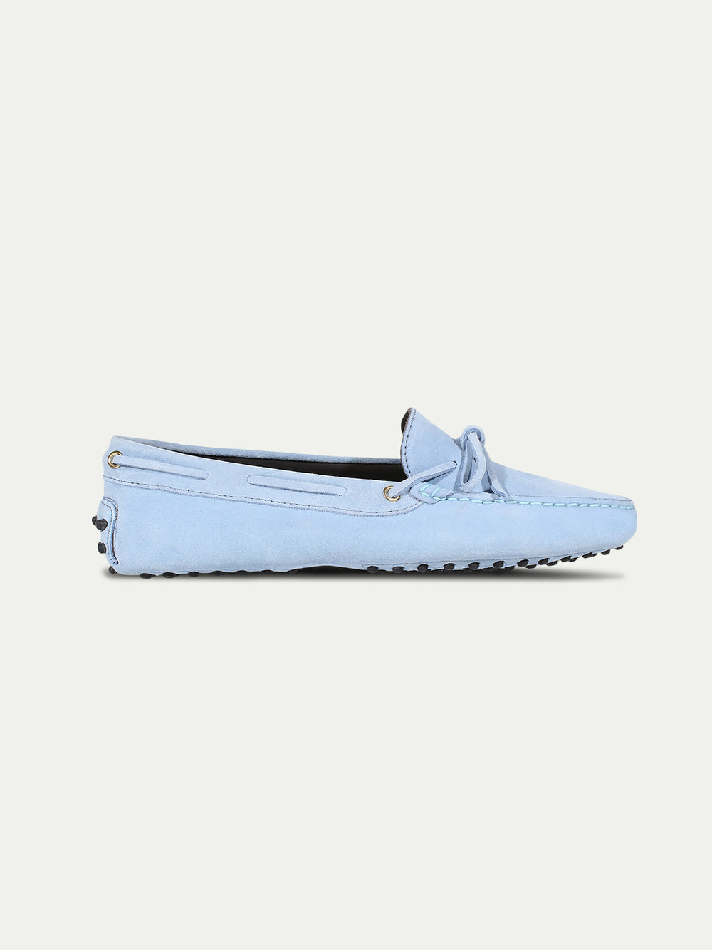 Light Blue Suede Driving Shoes | Aurélien