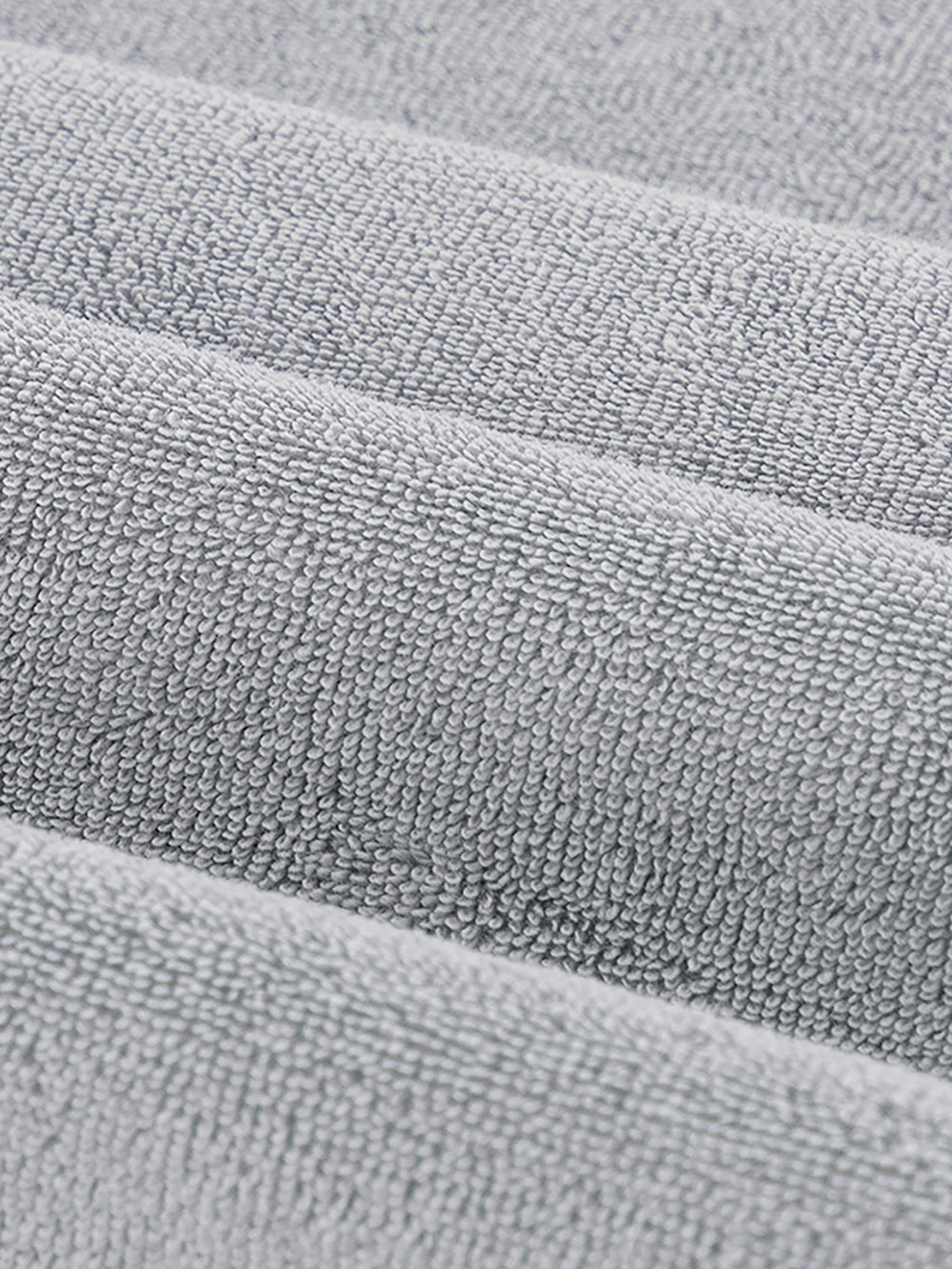 Aurélien | Light Grey Terry Towelling Polo Shirt